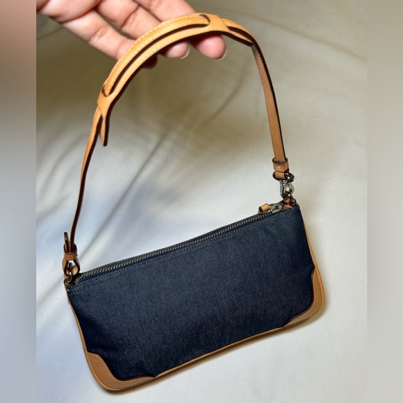 Coach | Bags | Rare Like New Vintage Coach Denim Mini Shoulder Bag ...